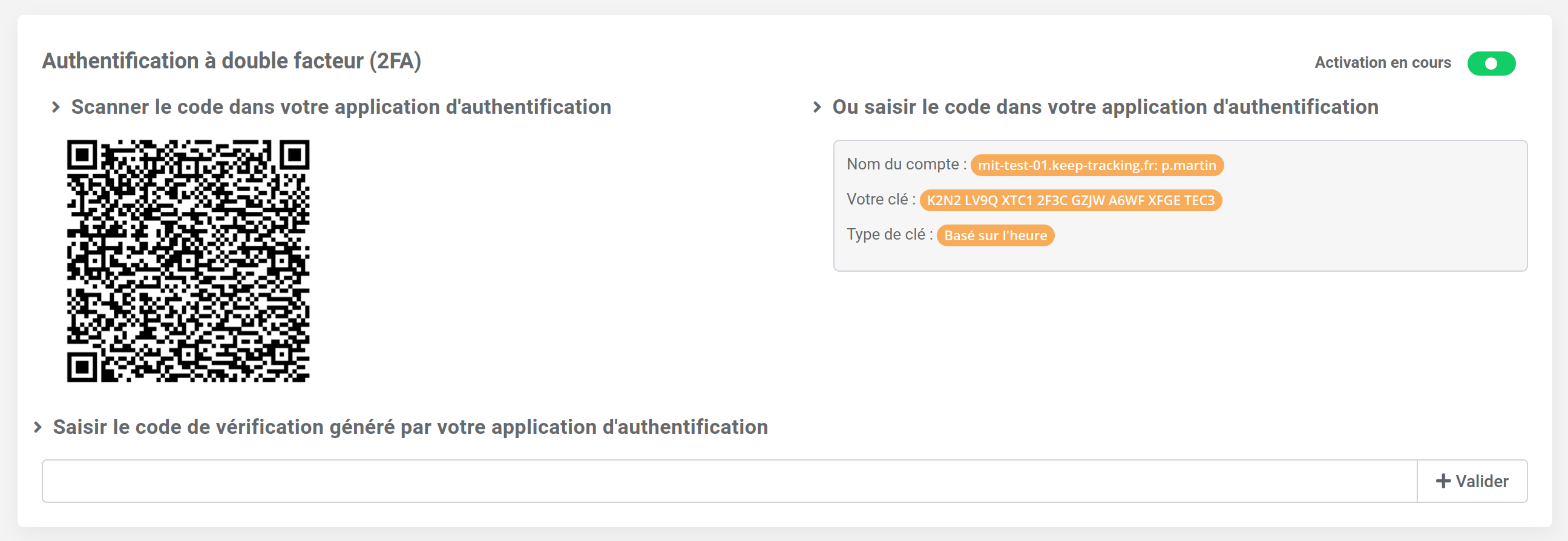 Changelog KeepTracking